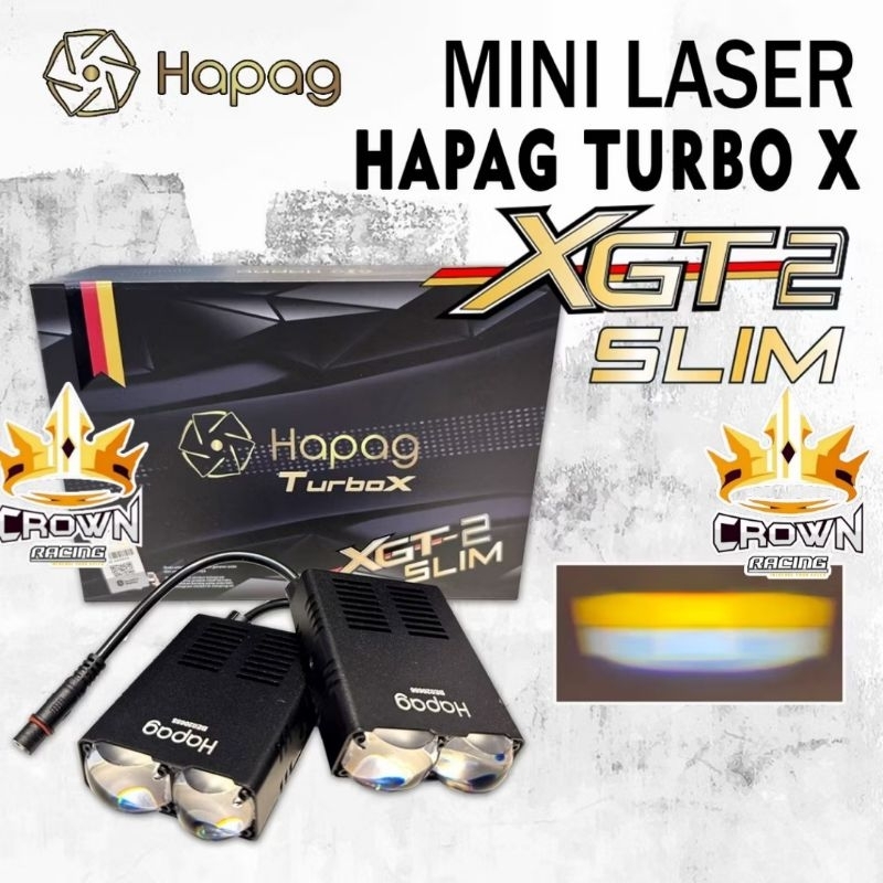 Jual Lampu Tembak Mini Laser Hapag Slim XGT2 80 Watt Waterproof Premium ...