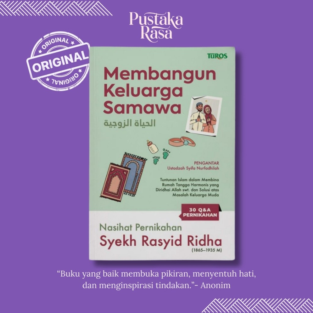 Jual PUSTAKA RASA - Membangun Keluarga Samawa Buku Agama Religious Book ...