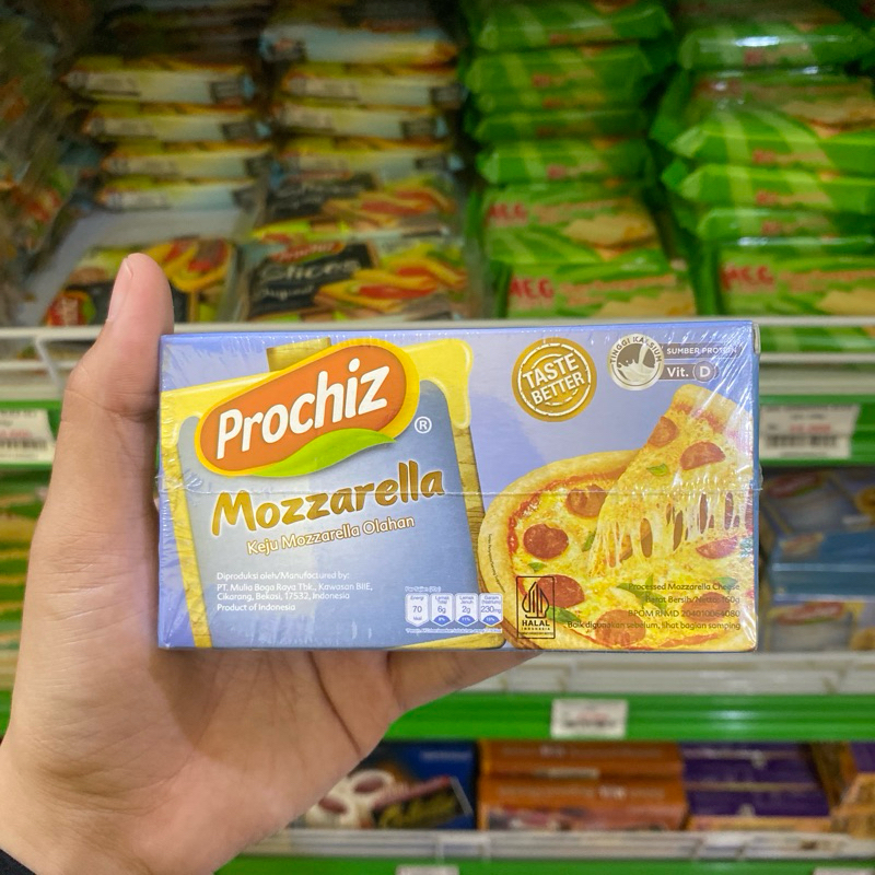 Jual Prochiz Processed Mozarella Cheese 160gr | Shopee Indonesia