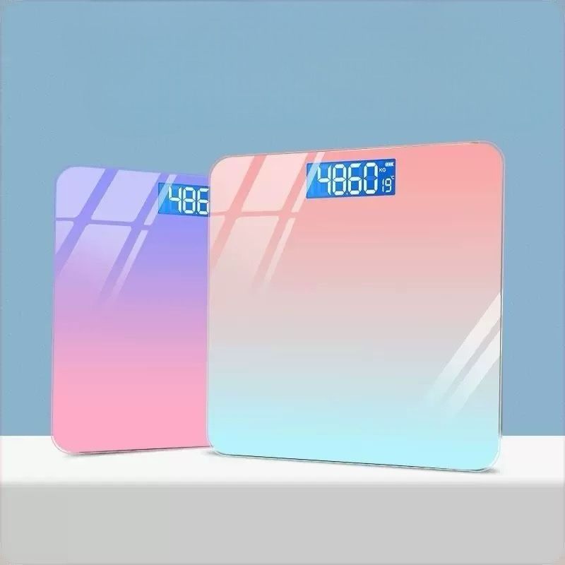 Jual Timbangan Badan Digital Motif Pelangi - Timbangan Badan Rainbow ...