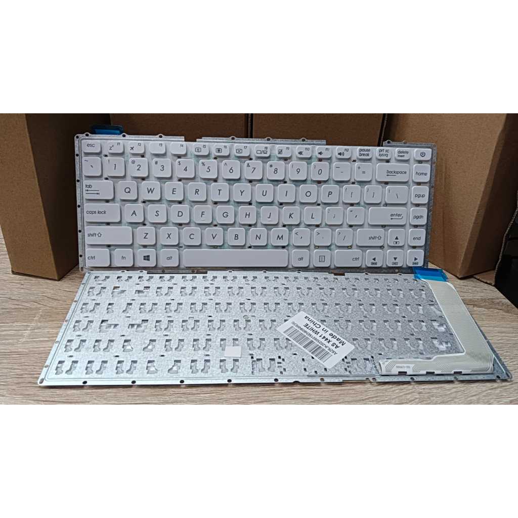 Jual Keyboard Laptop ASUS X441 ( WHITE ) X441S X441SA X441SC X441U New ...