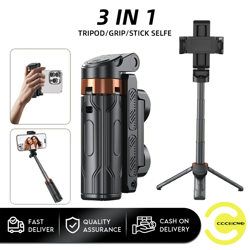 Jual COOBOWE Portable Super Mini Tripod Tongsis Mini Selfie Stick ...