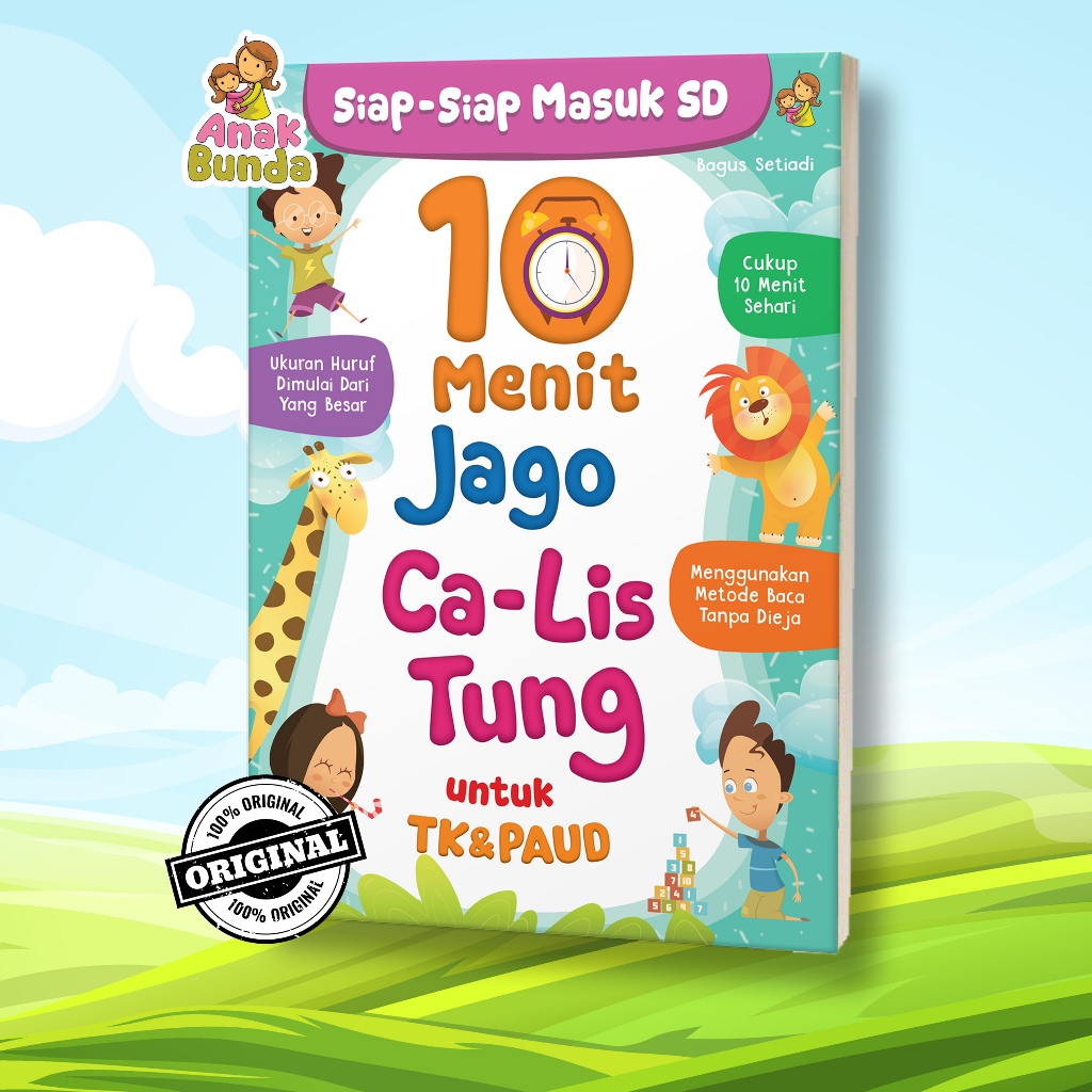 Jual Buku Calistung - 10 Menit Jago Calistung TK & PAUD Siap Siap Masuk ...