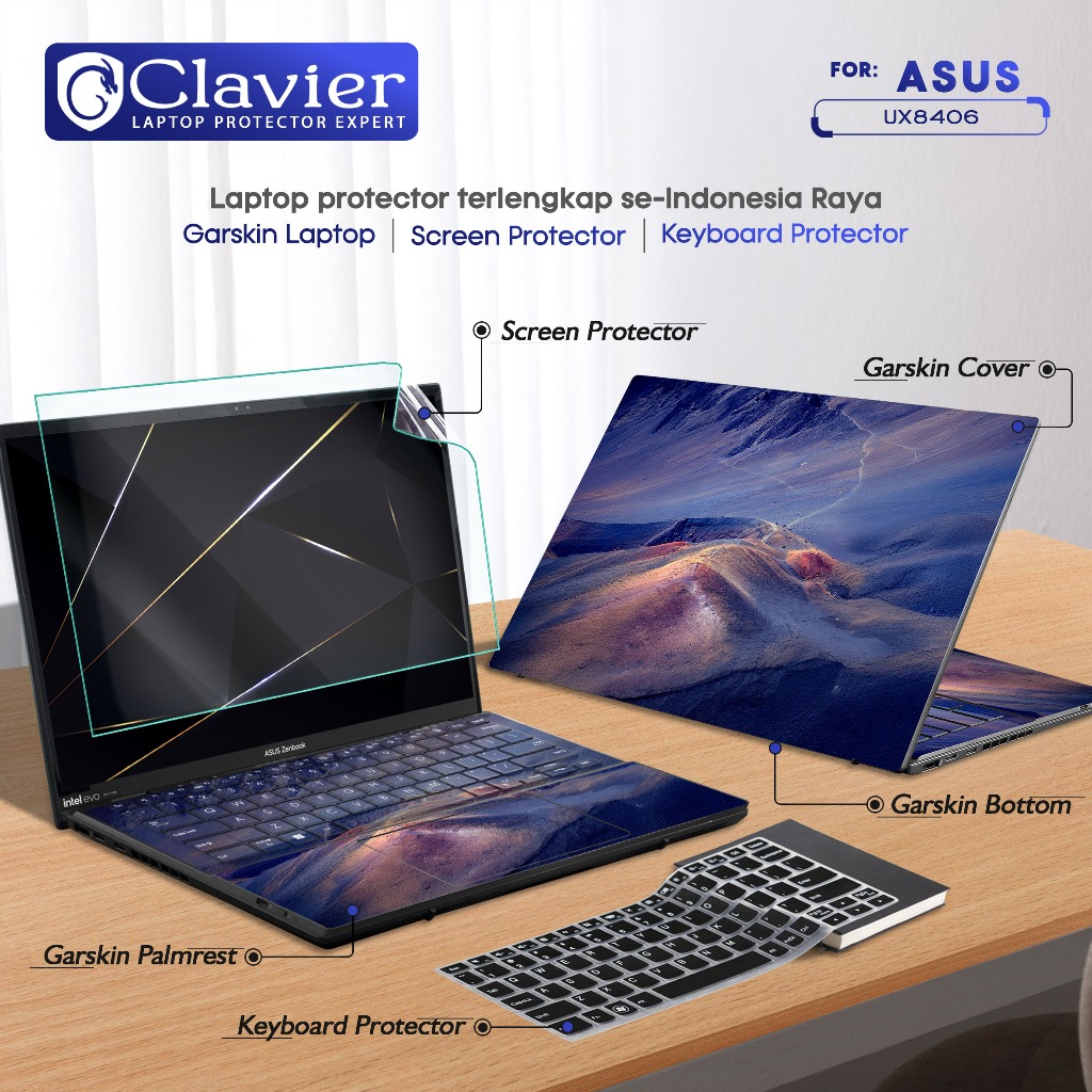 Jual Screen Protector Anti Gores Cover Garskin Laptop Custom Fit Precut ...