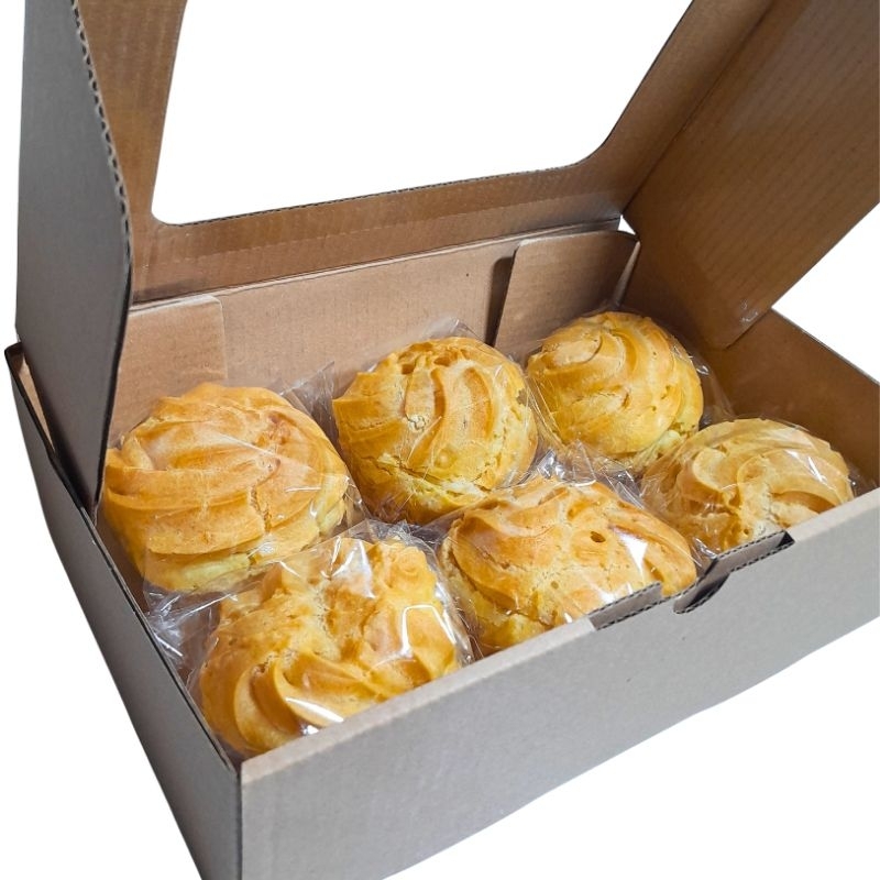 Jual Kue Soes Fla kue sus fla vanilla dan coklat, kue pastry, jajanan ...