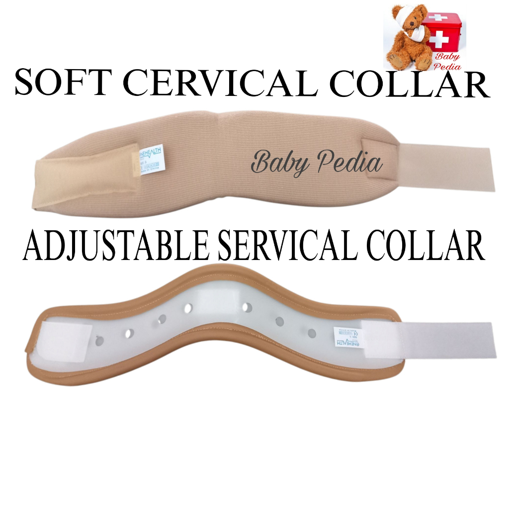 Jual (BABY PEDIA) Cervical Collar Soft - Adjustable Cervical Collar ...