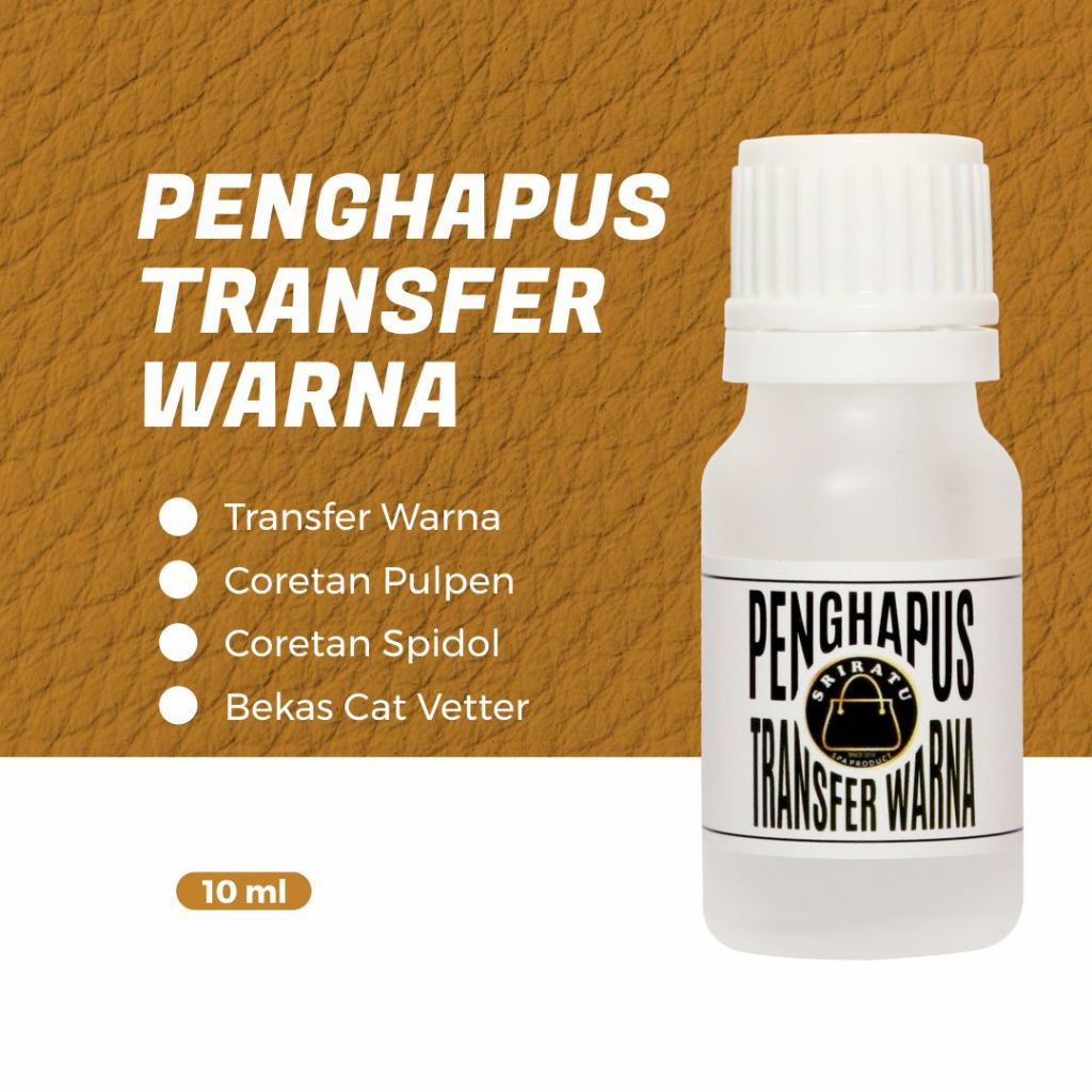 Jual Pembersih Tas Noda Transfer Warna 10ml - Coretan Pulpen Spidol dan ...