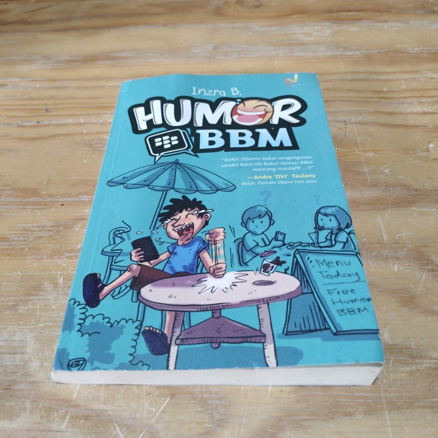 Jual Buku Humor BBM Inzra B Ori | Shopee Indonesia