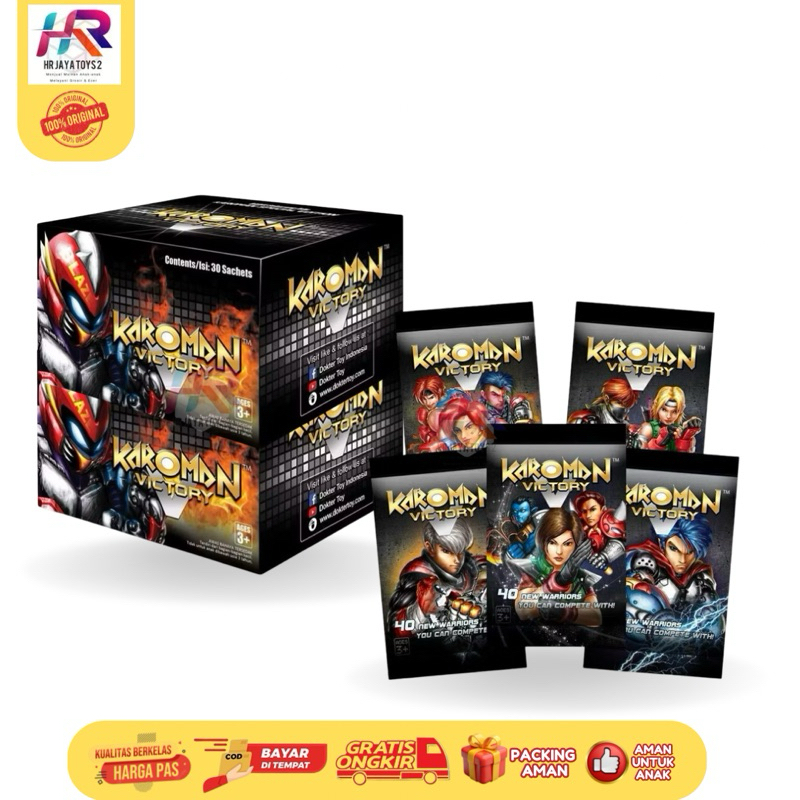 Jual 1 Box Puzzle 3D Karoman Immortal 7 Isi 30 Sachet | Shopee Indonesia