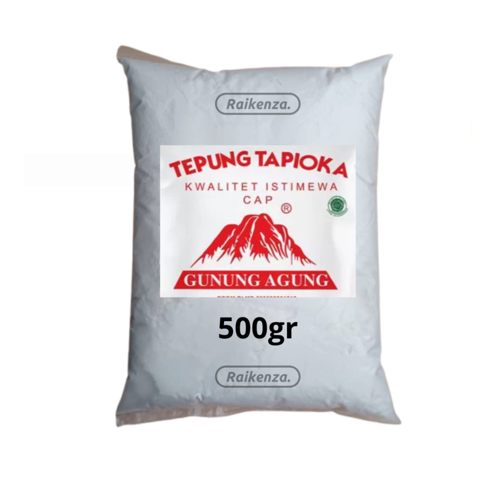Jual Tepung Sagu Curah Kemasan 500gr Cap Gunung Agung | Shopee Indonesia
