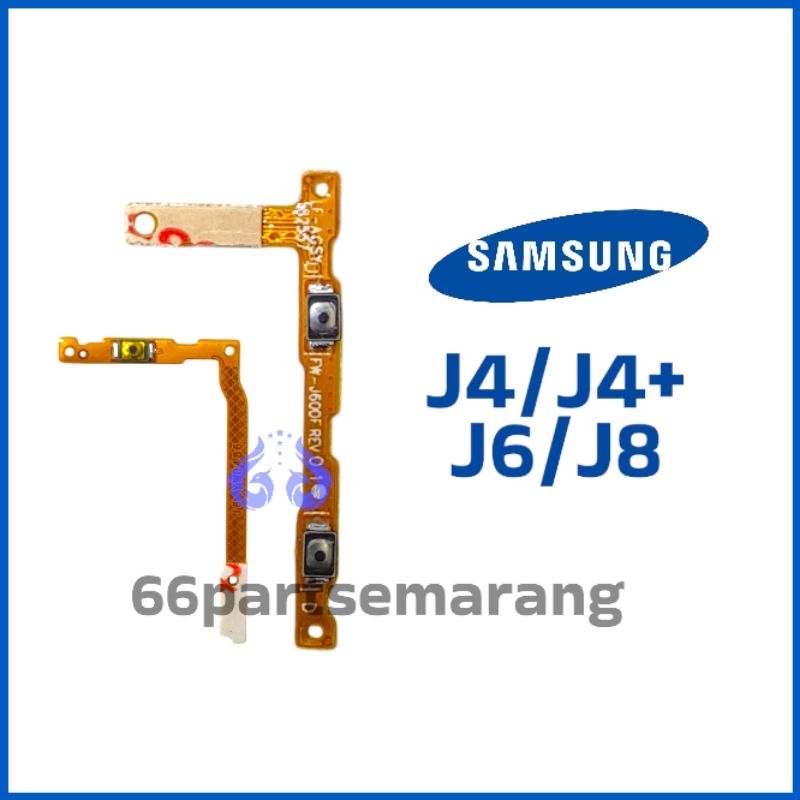 Jual Flexibel Flexible Power On Off Volume Samsung J4 / J4+ plus / J6 / J8 J400 J415 J600 J800 ...