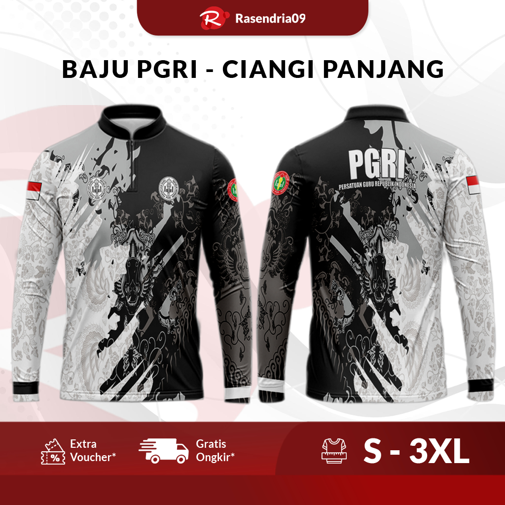 Jual Baju Kaos Jerset PGRI Fullprint 3D | Persatuan Guru republik ...