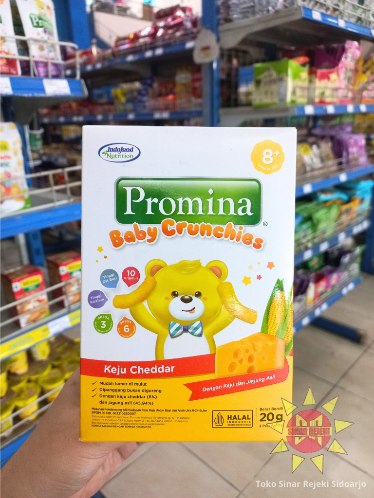 Jual Promina Baby Crunchies Keju Cheddar 20 gram | Shopee Indonesia