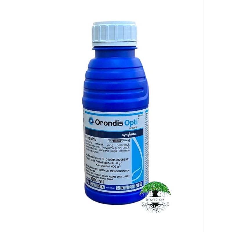 Jual ORONDIS OPTI 500ML FUNGISIDA 6/400SC UNTUK BUSUN DAUN DAN BATANG ...
