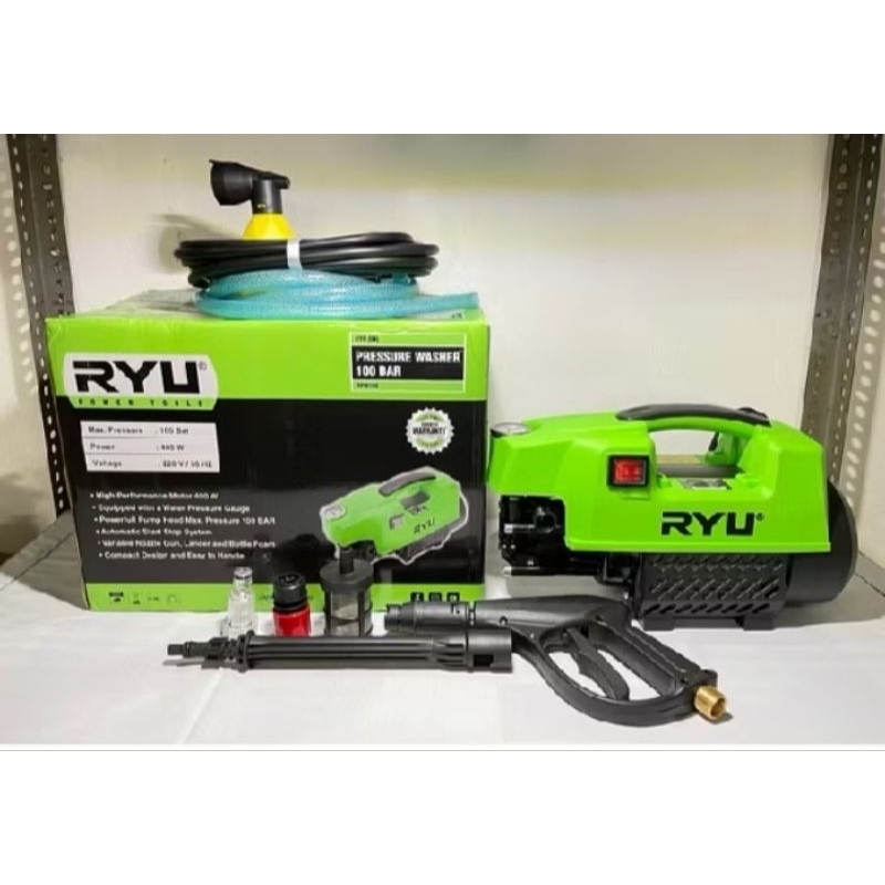 Jual RYU Mesin Jet Cleaner RPW 100 Cuci Mobil, Motor Dll Daya 400 Watt ...
