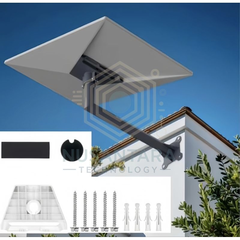 Jual Bracket Tiang STARLINK gen 3 V4 wall mount pole | Tiang pipa ...