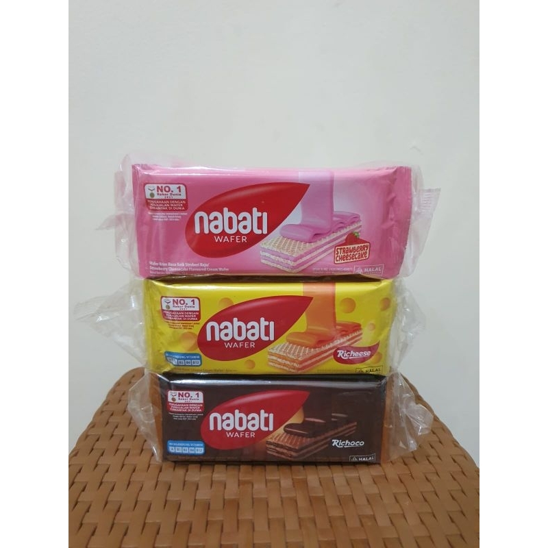 Jual Nabati Wafer 1 Pack isi 10 pcs X 15 gram | Shopee Indonesia