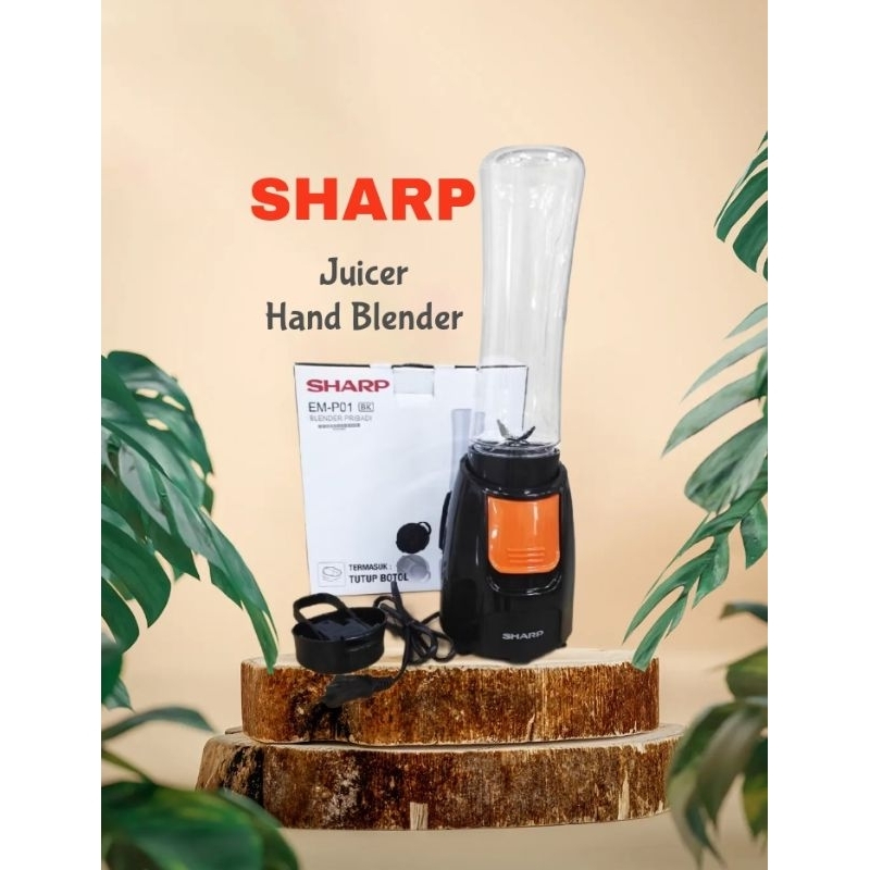 Jual SHARP - Mini Hand Blender EMP01BK 0,6 Liter | Shopee Indonesia