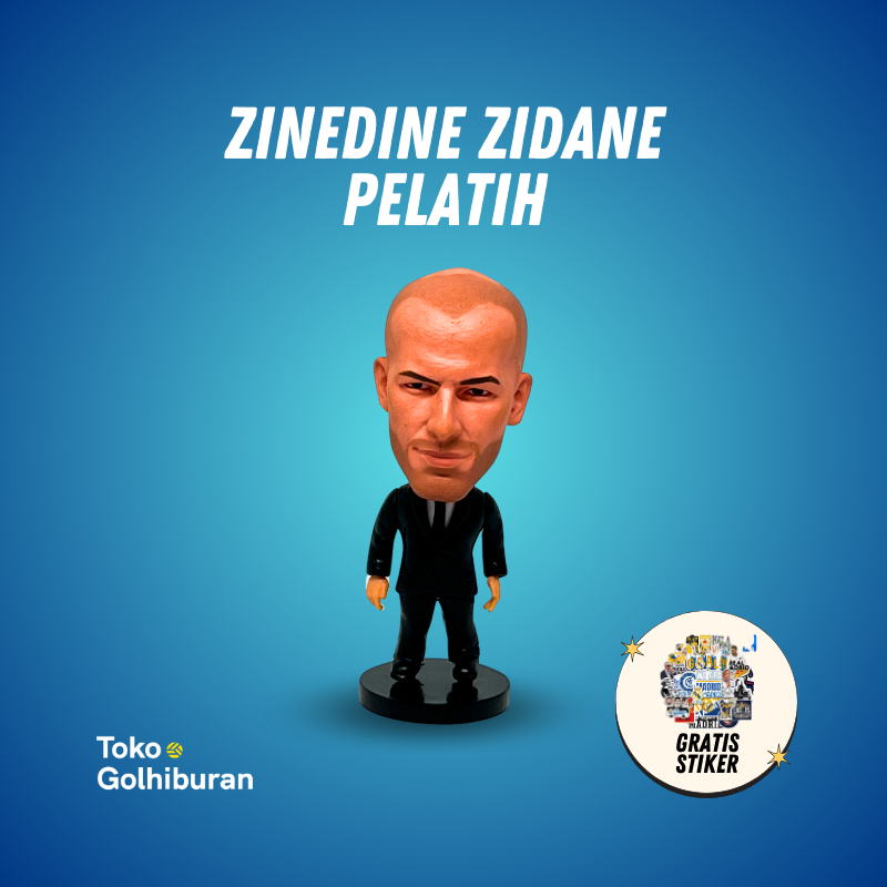 Jual Zinedine Zidane Pelatih Real Madrid Action Figure | Shopee Indonesia