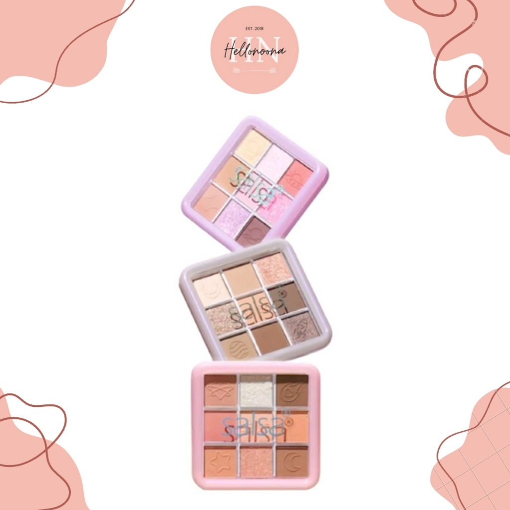 Jual SALSA - Galaxy Eyeshadow Pallete | Shopee Indonesia