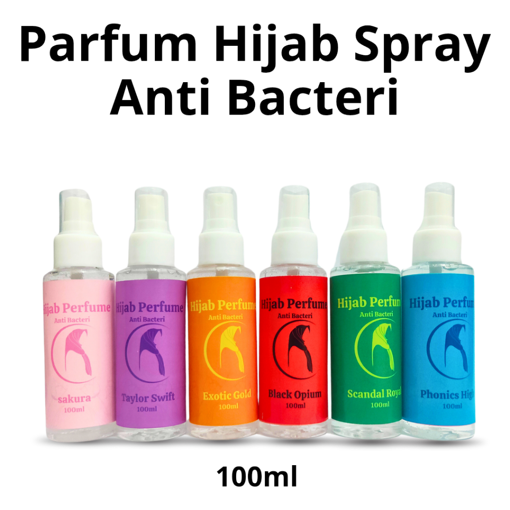 Jual Jasefa Parfum Hijab Spray Anti Bacteri 100ml | Shopee Indonesia