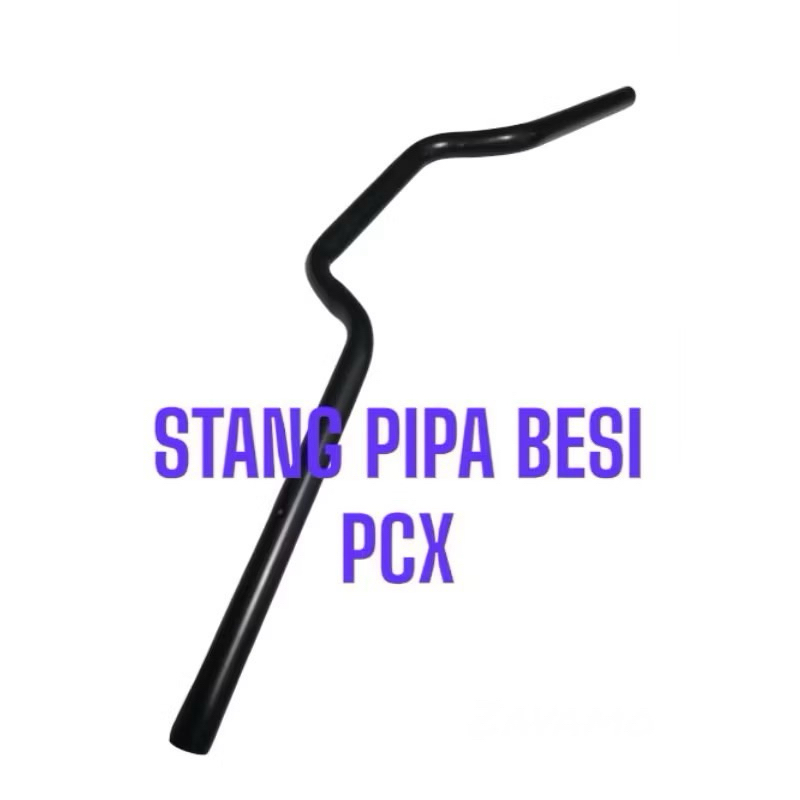 Jual STANG MOTOR PCX PIPA BESI WARNA HITAM | Shopee Indonesia