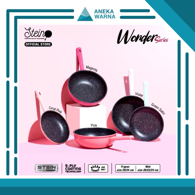 Jual STEIN COOKWARE - STEIN WONDER SERIES WOK PAN WAJAN PENGGORENGAN 22 ...
