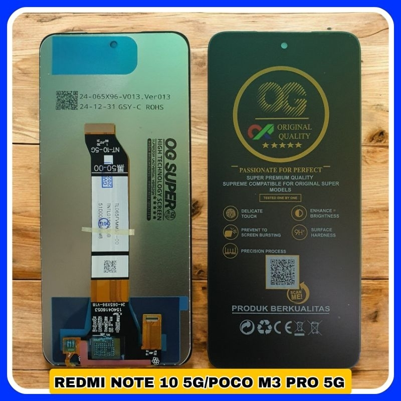 Jual lcd ts touchscreen redmi note 10 5G / poco m3 pro 5G | Shopee ...