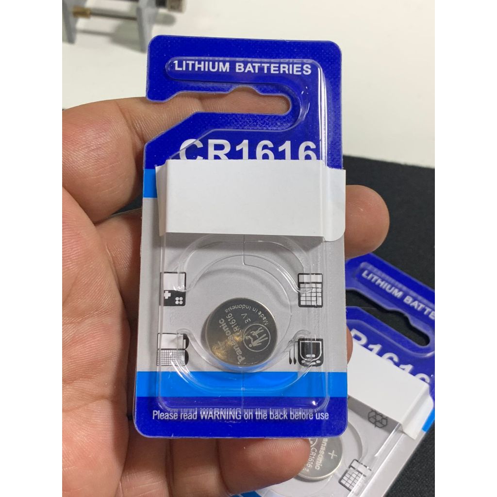 Jual BATERAI BATU JAM TANGAN LITHIUM P CR1616 ORIGINAL 3V | Shopee ...