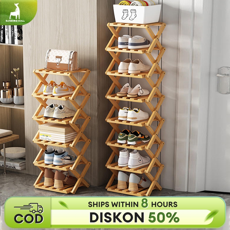 Jual Rak Sepatu Silang Rak Sepatu Minimalis Rak Sepatu Kokoh Rak Sandal ...