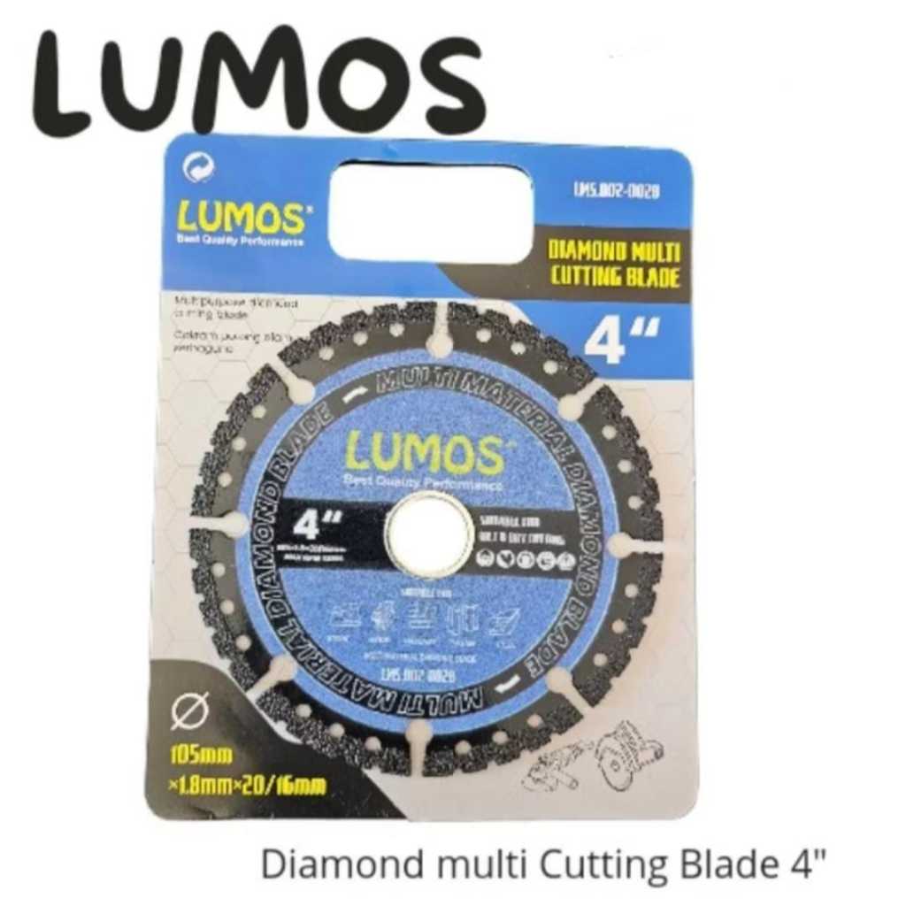Jual Diamond MULTI Cutter 4" LUMOS/Mata Potong Granit Besi PVC ...