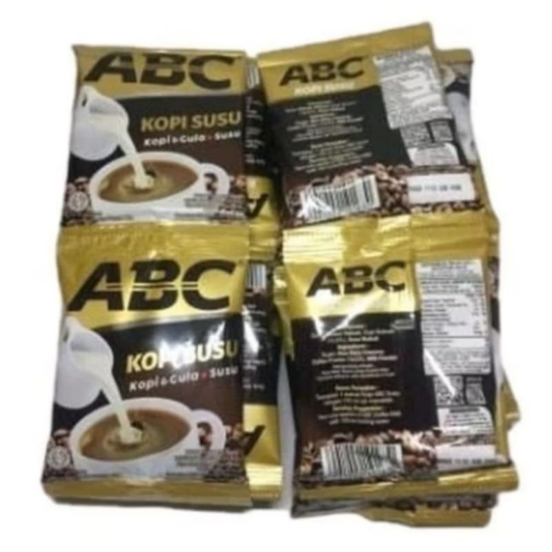 Jual kopi abc susu renceng 10 sachet | Shopee Indonesia