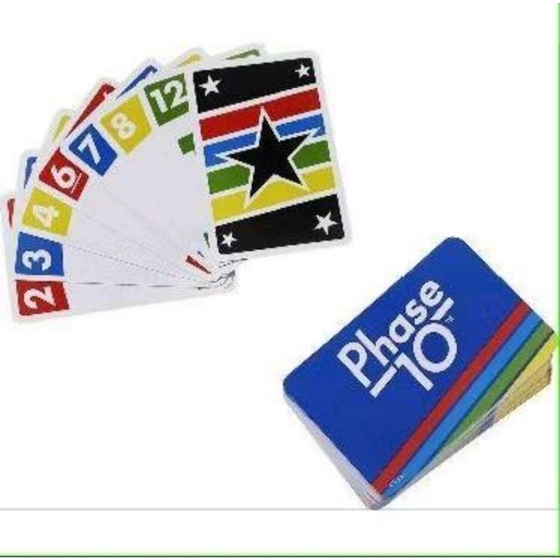 Jual kartu uno phase 10 game card uno phase 10 kartu permainan | Shopee ...
