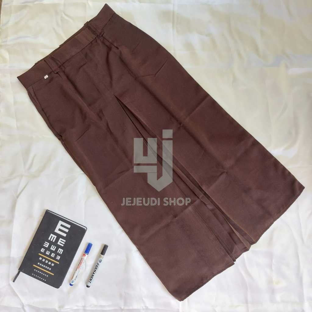 Jual ROK SEKOLAH SEPAN BELAH DEPAN 1rok kerja rok pramuka coklat,abu ...
