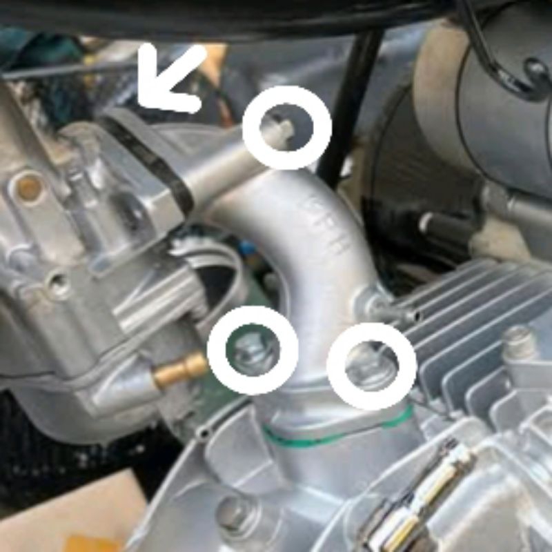 Jual PAKETAN BAUT MANIFOL INTAKE WAVE 125 SUPRA KARISMA KIRANA ...