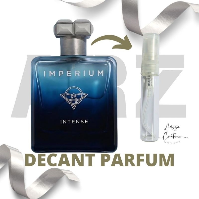 Jual DECANT Fragrance World Imperium INTENSE BOTOL KACA | Shopee Indonesia