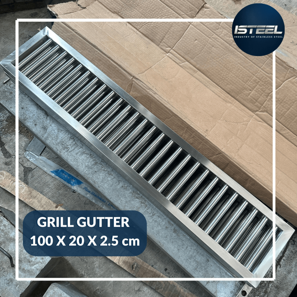 Jual Grill Gutter / Tutup Selokan / Cover Got Full Stainless Steel ...