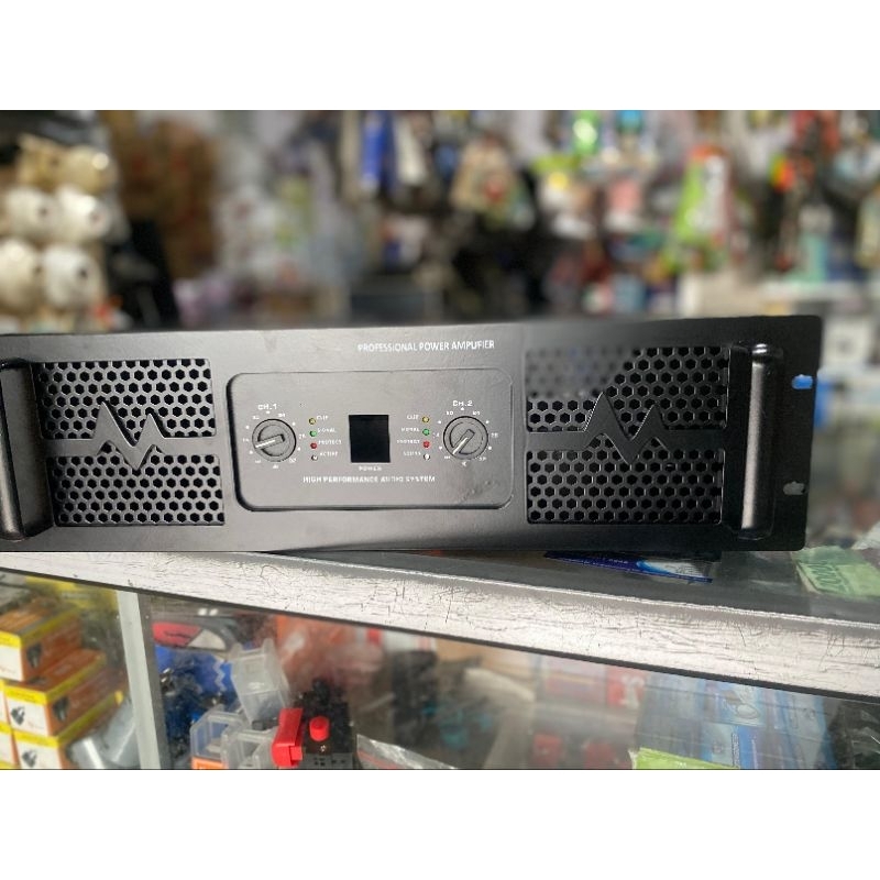 Jual Box Power Amplifier N9000 Plat Tebal By GAS+Lampu panel Depan+Knop | Shopee Indonesia