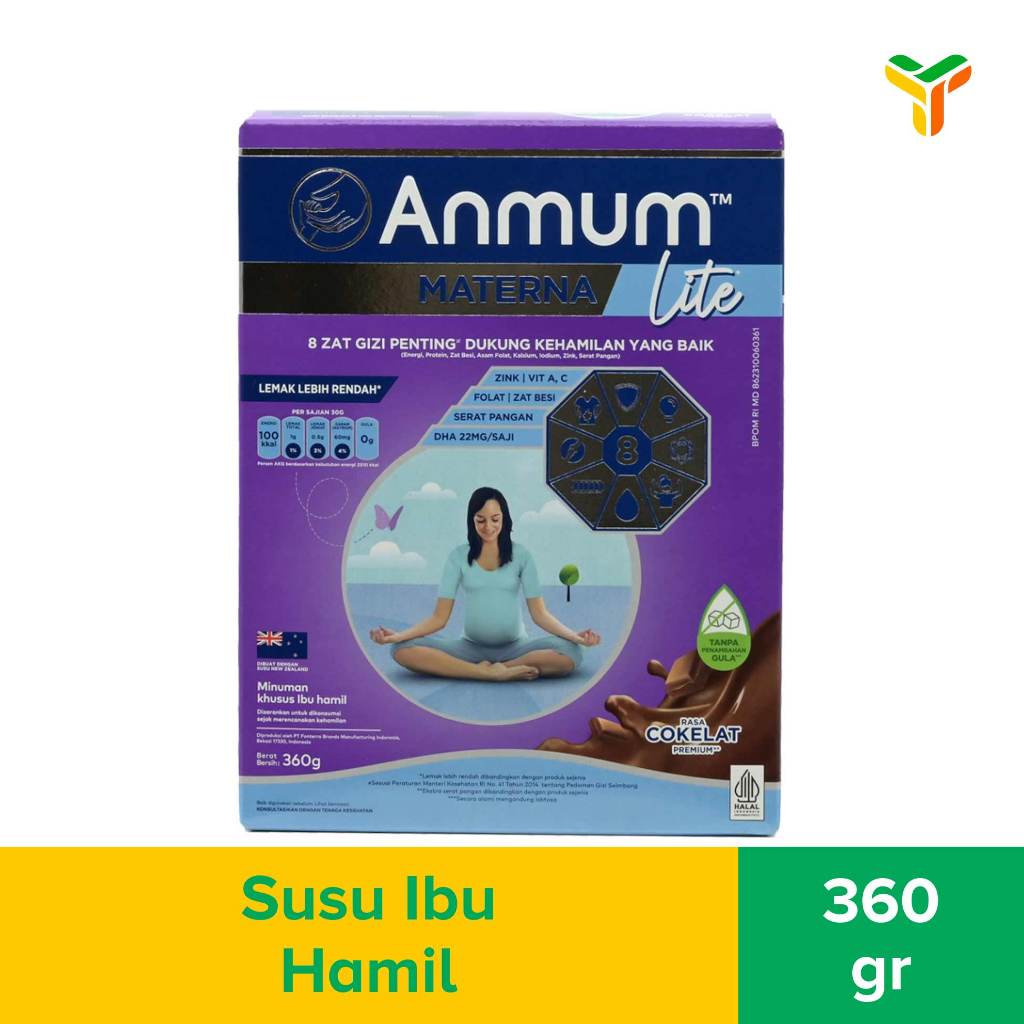 Jual Anmum Materna Lite Coklat 360G | Shopee Indonesia