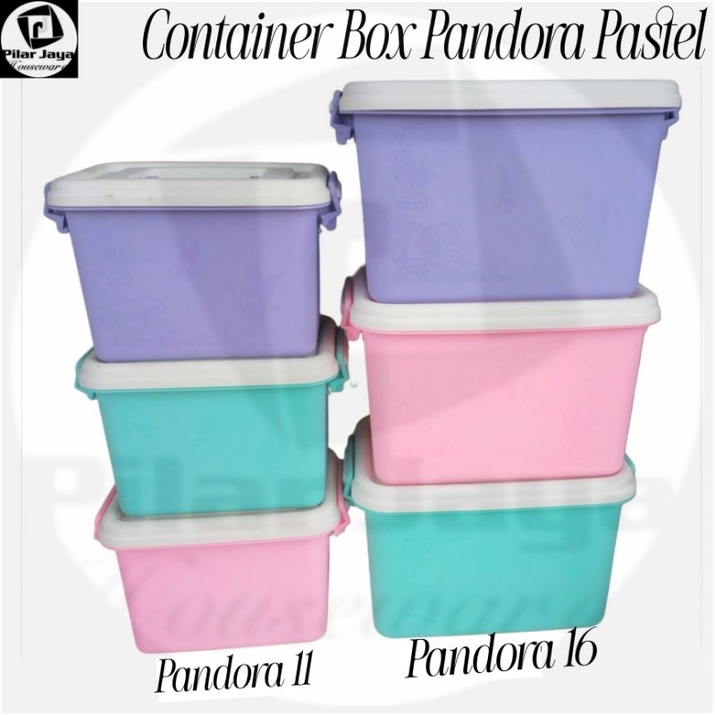 Jual Container Box Pandora Pastel(11&16) | Shopee Indonesia