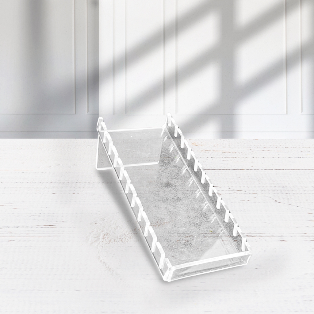 Jual Rak Akrilik Voucher & Kartu Perdana 11 Slot | Dudukan Display ...