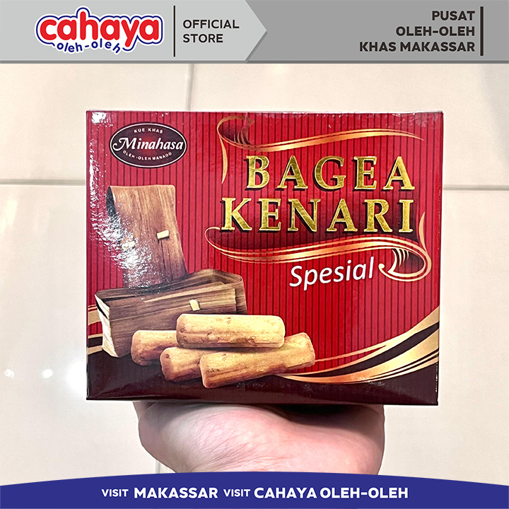 Jual Bagea Kenari Minahasa oleh oleh khas makassar 260gr | Shopee Indonesia