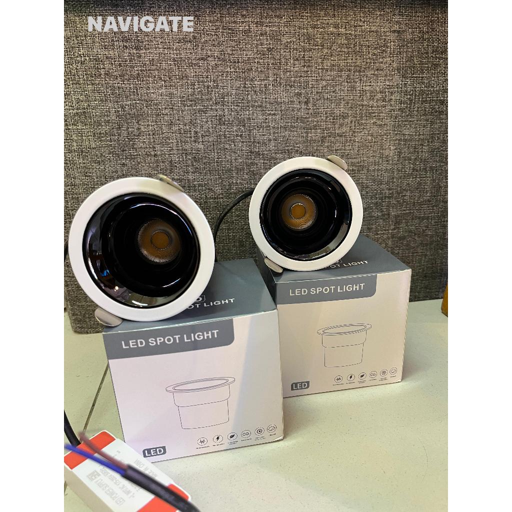Jual Lampu spotlight ceiling NAVIGATE 12watt NT-XQD | Shopee Indonesia