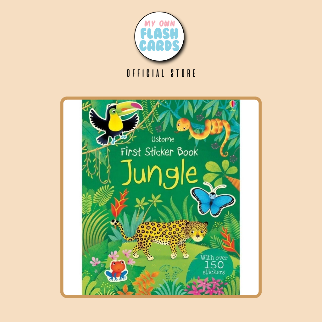 Jual Sticker Book - Jungle - Stiker Buku Edukasi Education Activity ...