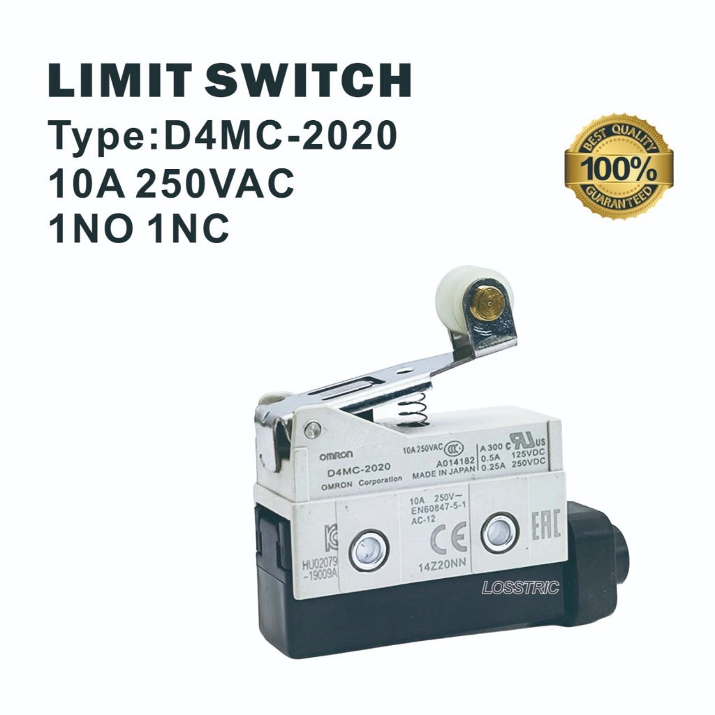 Jual LIMIT SWITCH/MICRO SWICTH D4MC 2020 OMRON | Shopee Indonesia