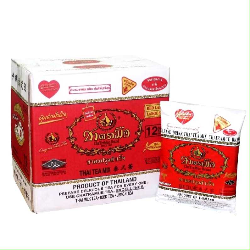 Jual BP - Ready Thai Tea Chatramue Teh merah 400gr - Karton (12pcs ...