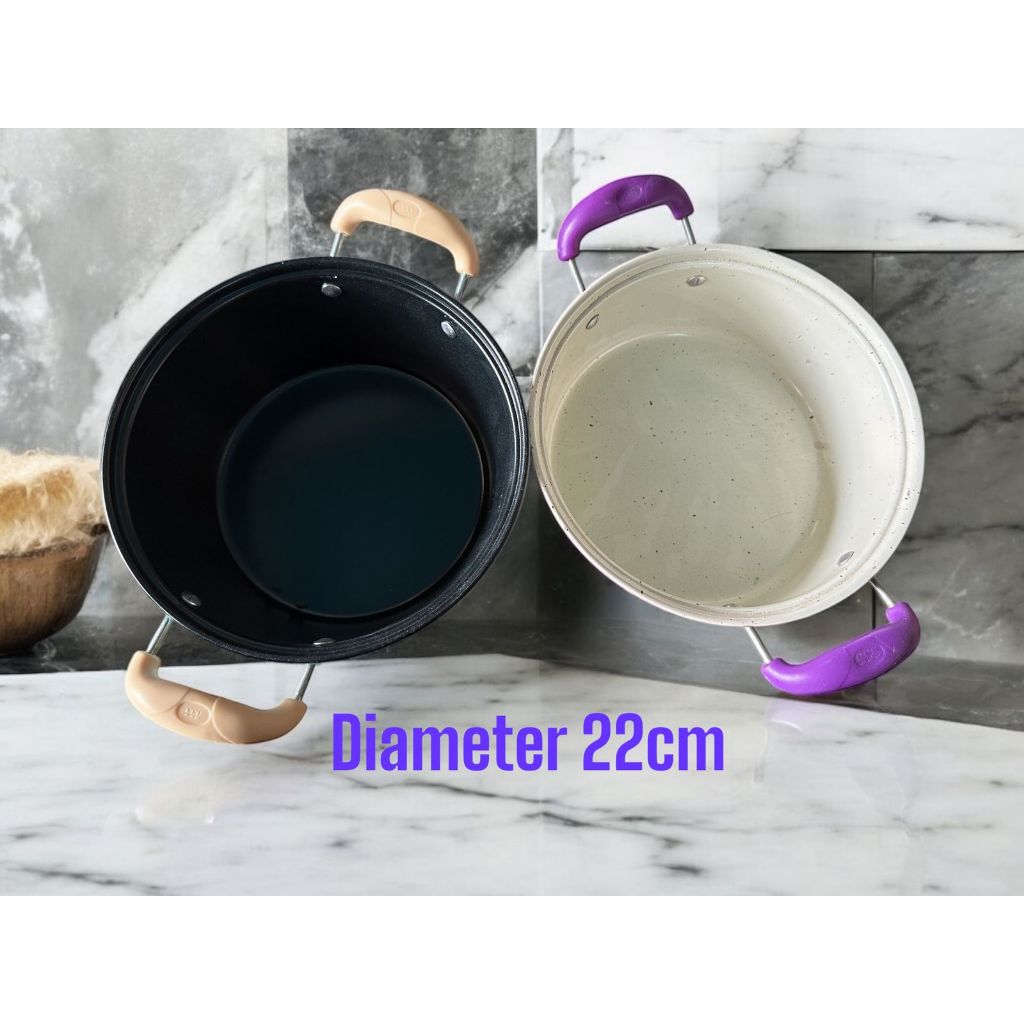 Jual PANCI SUP ENAMEL / SOUP POT PANCI 22CM / PANCI REBUS AIR / PANCI ...