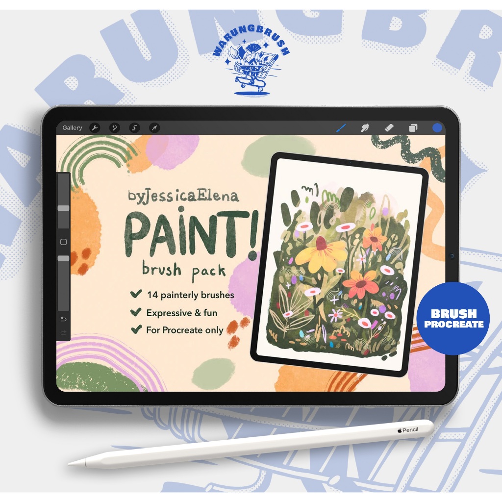 Jual Paint! - Procreate Brush Pack BP00543 | Shopee Indonesia