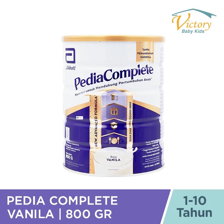 Jual PediaSure Complete Vanila 850 g (1-10 tahun) Susu Pertumbuhan Anak | Shopee Indonesia