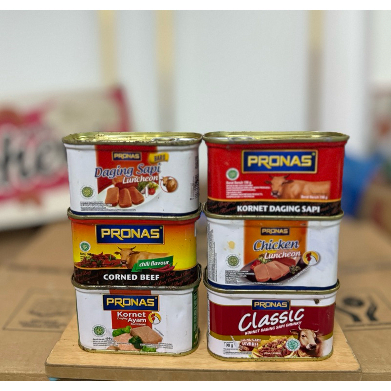 Jual kornet Pronas 168g all varian | Shopee Indonesia